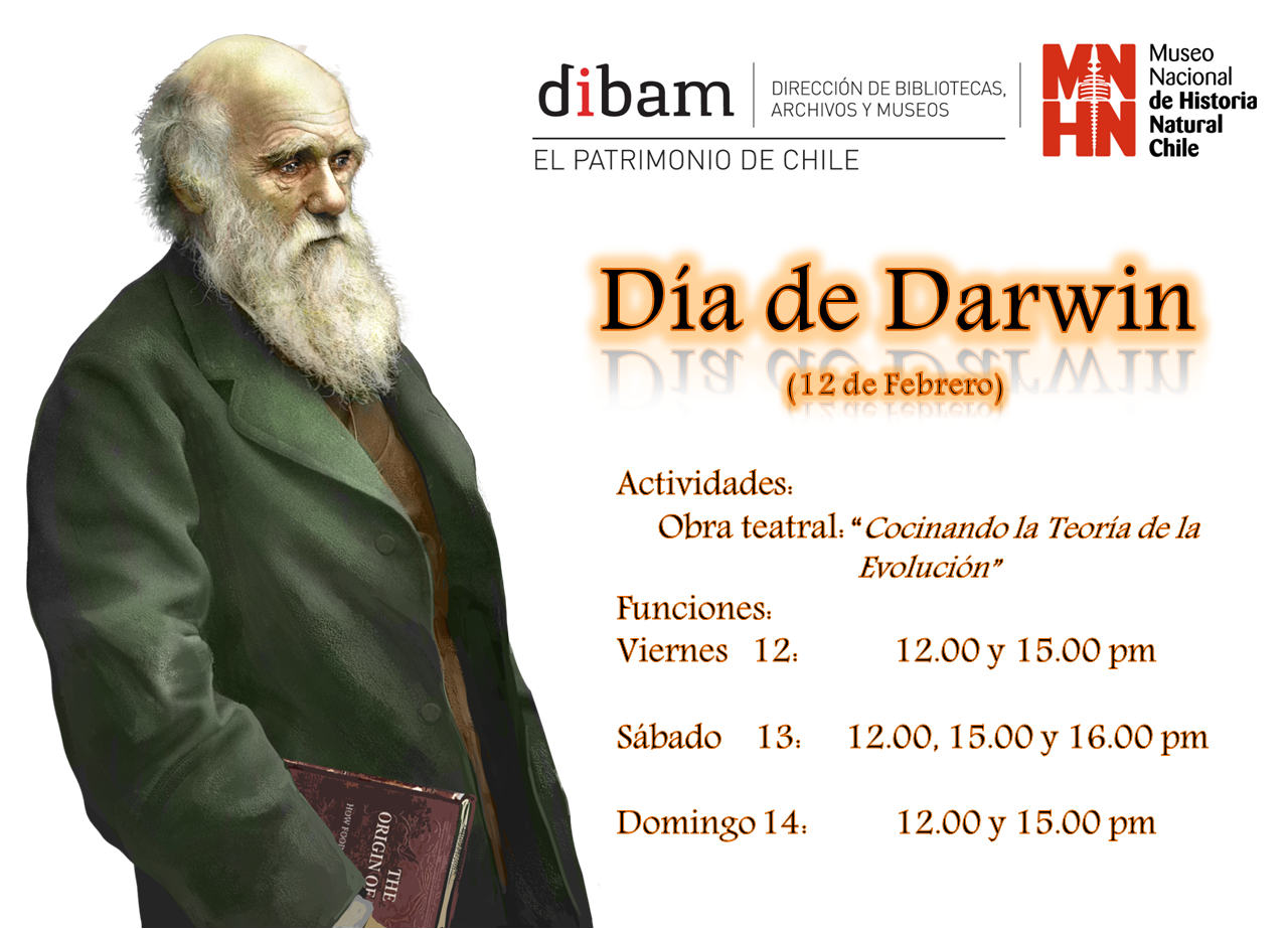 Día de Darwin: 12, 13 y 14 Febrero 2016 | Museo Nacional de Historia Natural